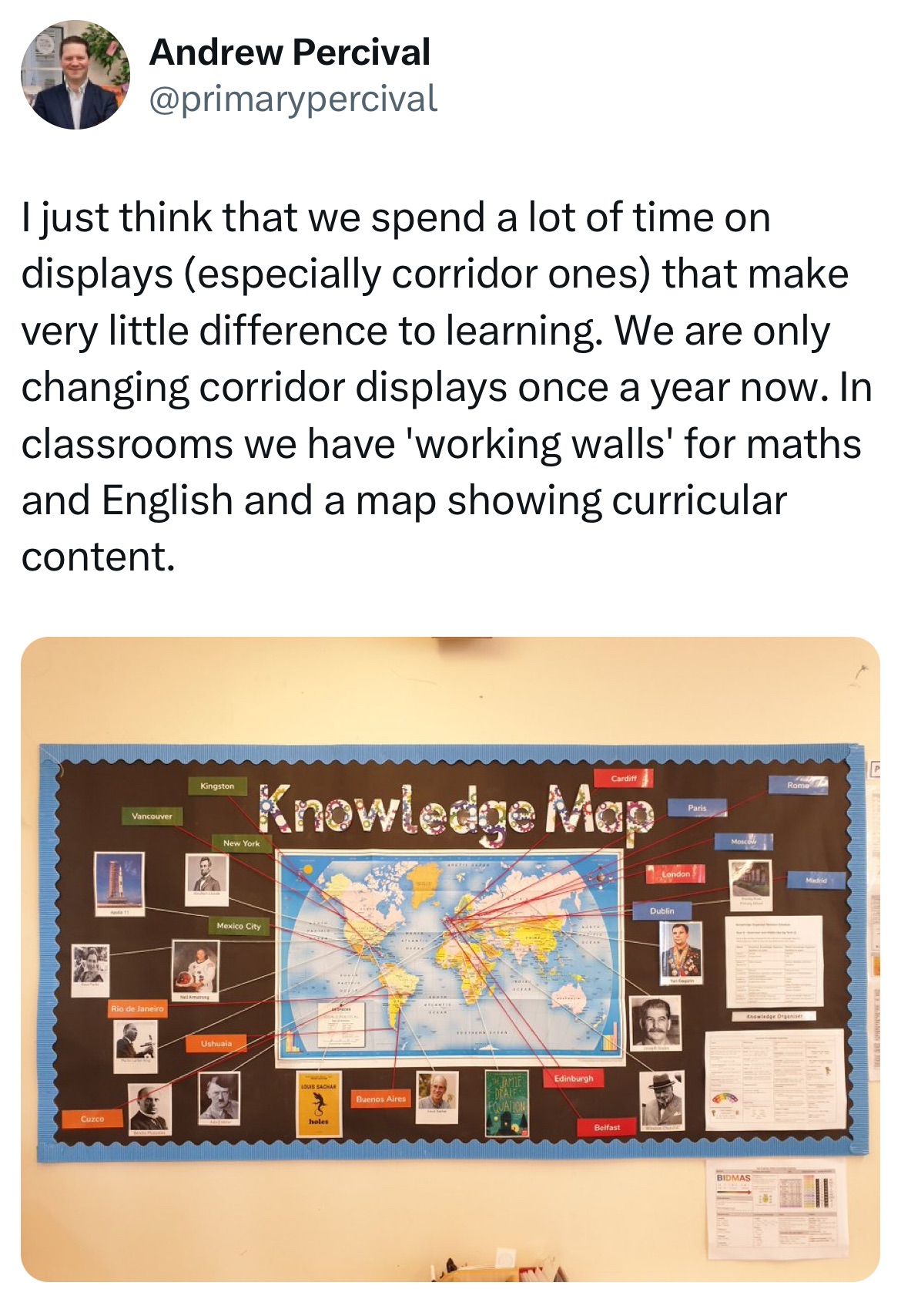 Classroom Displays: Purpose, Perception, and Practicality – MRMICT